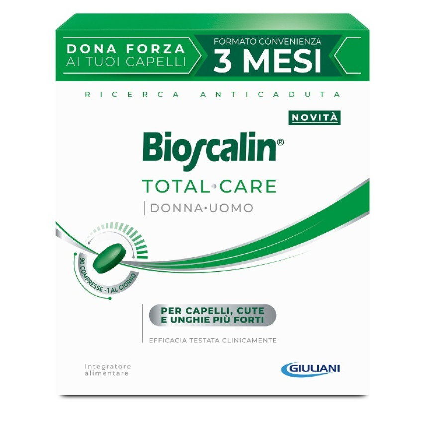 BIOSCALIN TOTAL CARE 90 COMPRESSE GIULIANI SpA - Farmacia Petrarca ...